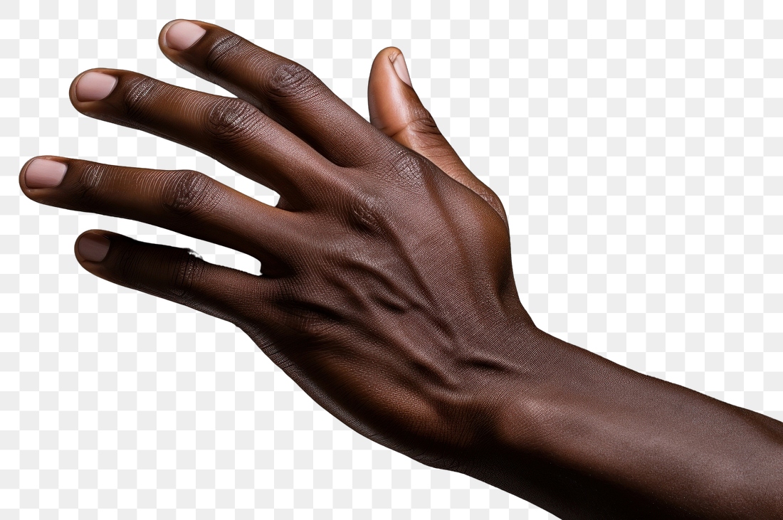 PNG Black person hand finger | Free PNG - rawpixel