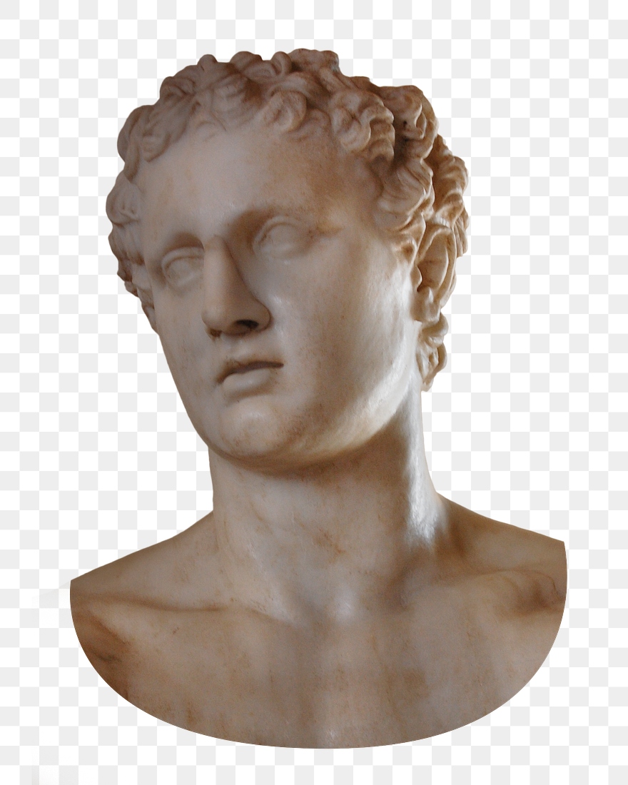 Roman sculpture png sticker, transparent | Free PNG - rawpixel