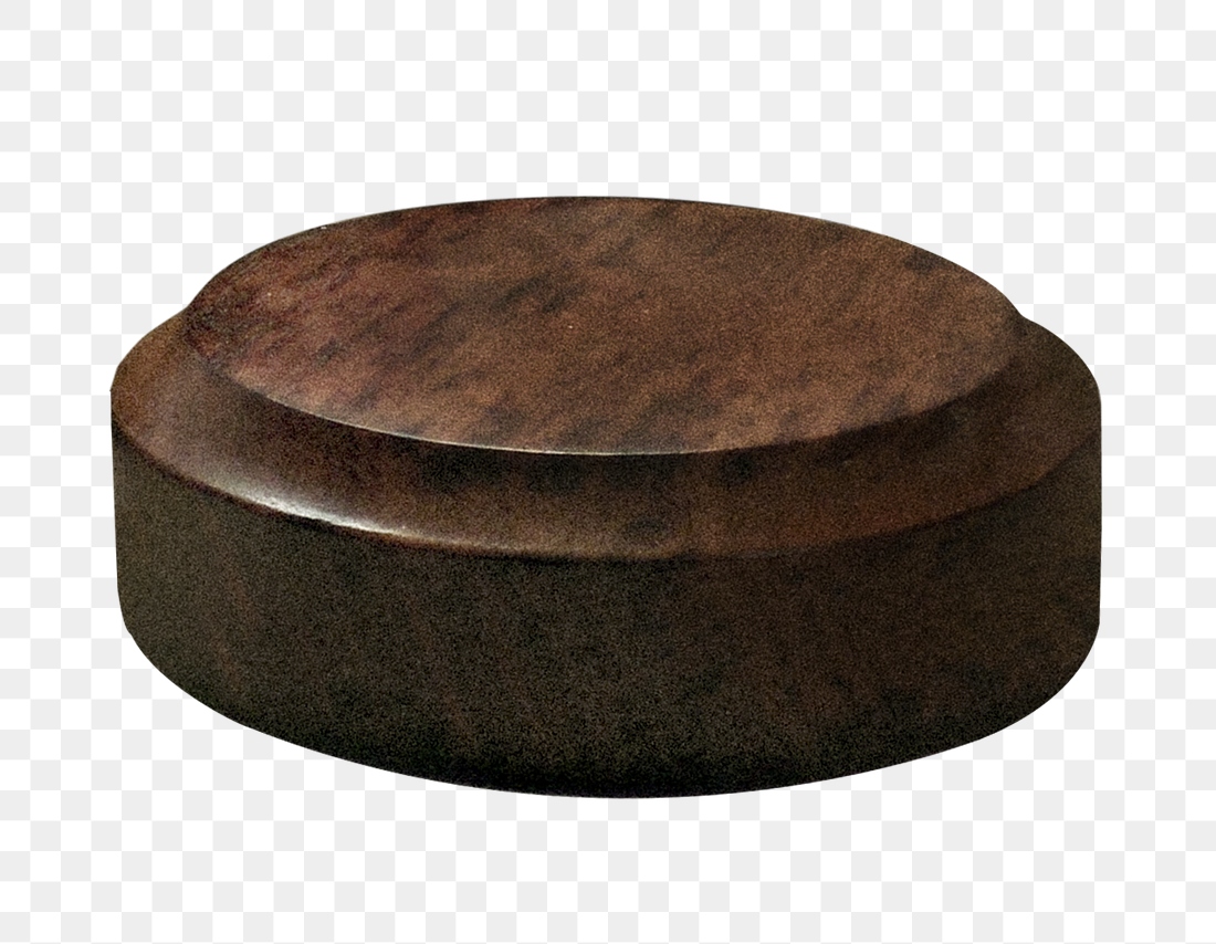 Wooden gavel base png, transparent | Premium PNG - rawpixel