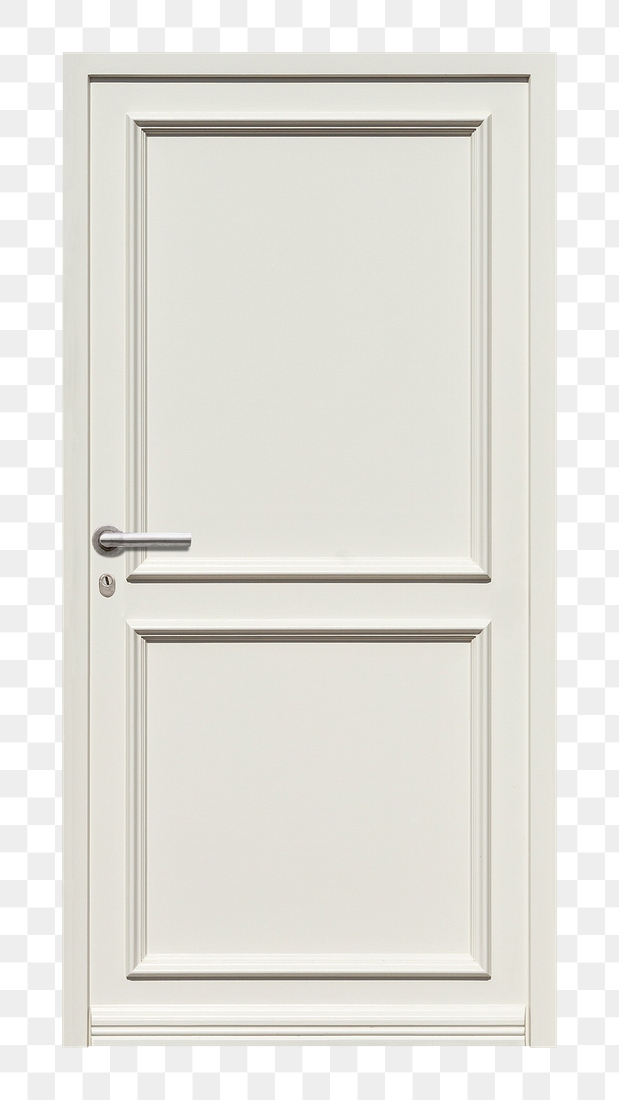 Modern panel door png clipart, | Free PNG - rawpixel