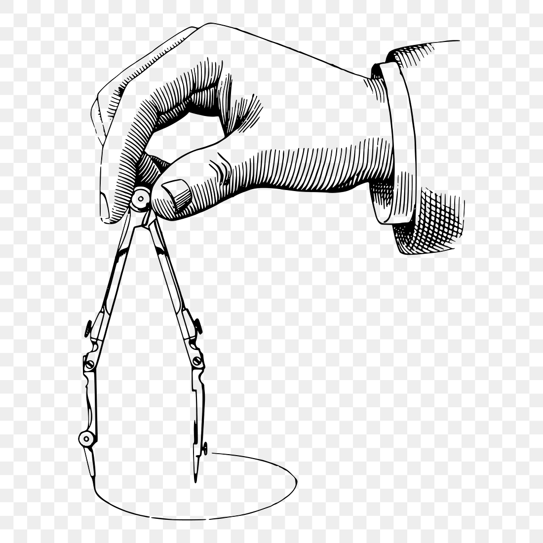 Compass png clipart mathematical tool | Free PNG - rawpixel