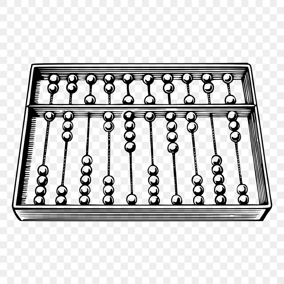 Abacus drawing Png, mathematics sticker | Free PNG - rawpixel