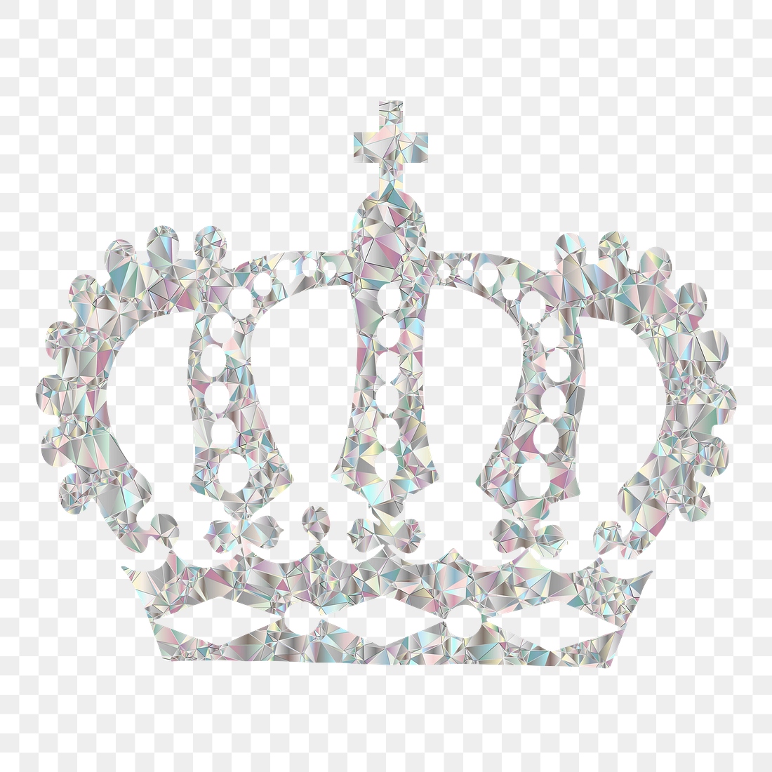 Diamond crown png sticker, sparkly | Free PNG - rawpixel