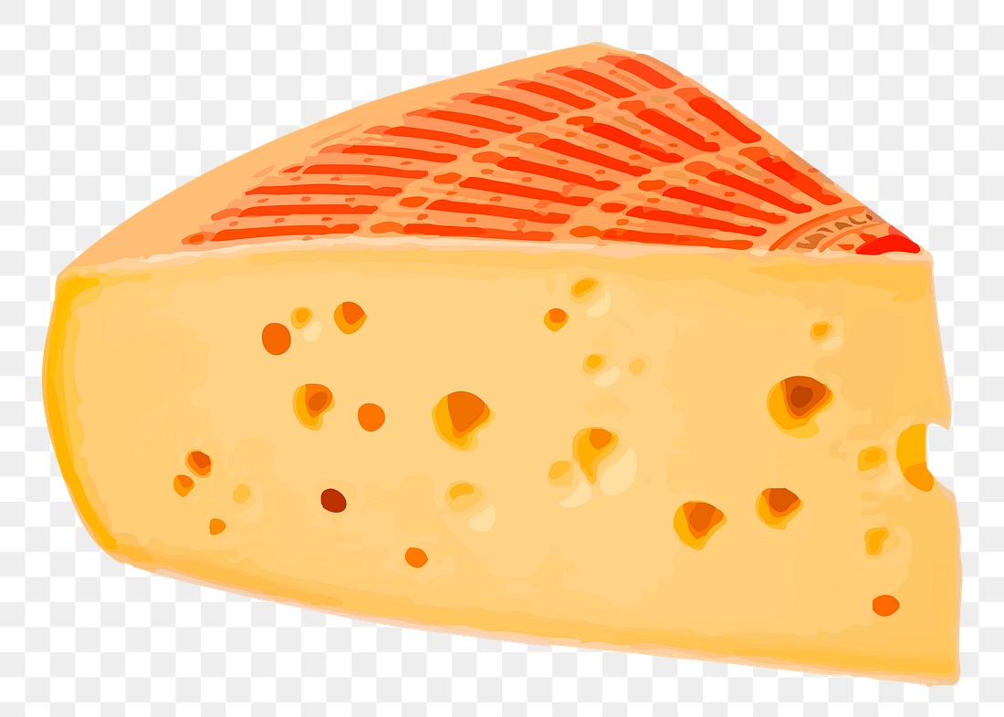Cheese triangle png sticker illustration, | Free PNG - rawpixel