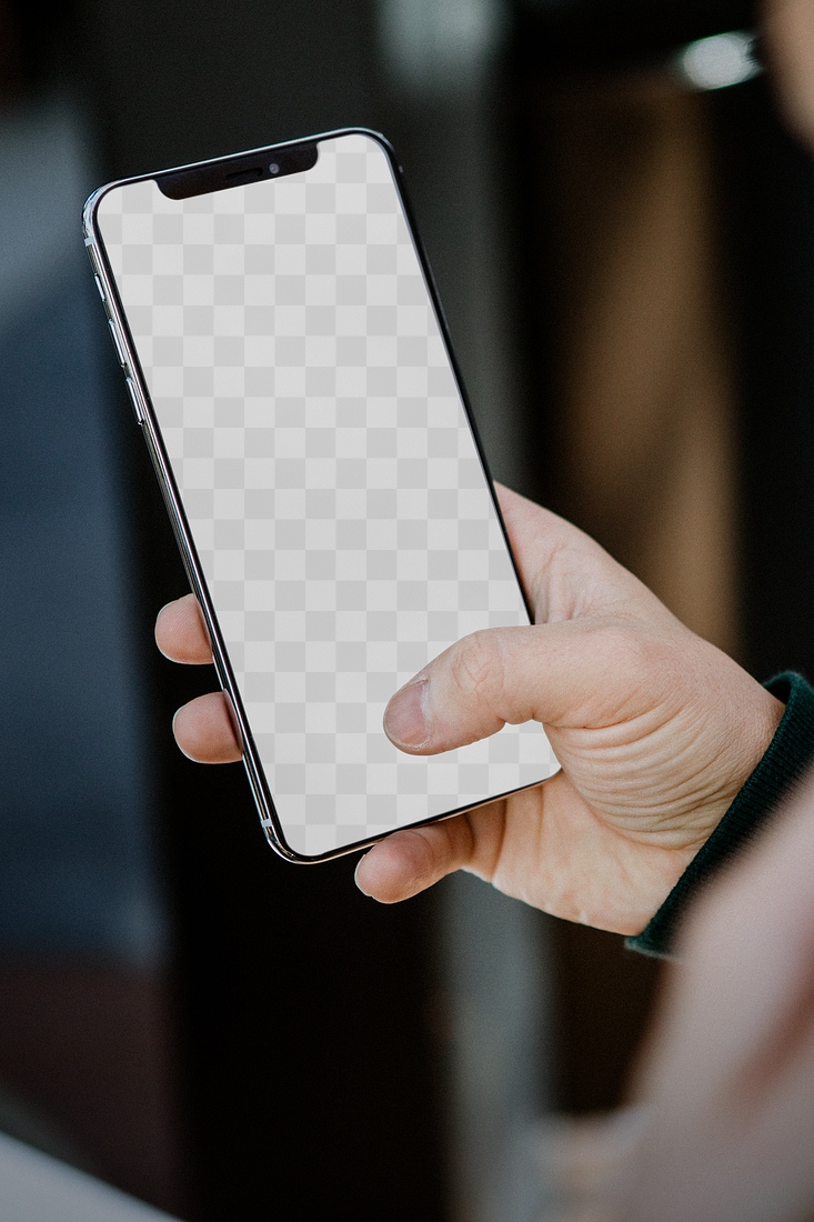 Mobile phone screen png mockup, | Premium PNG - rawpixel