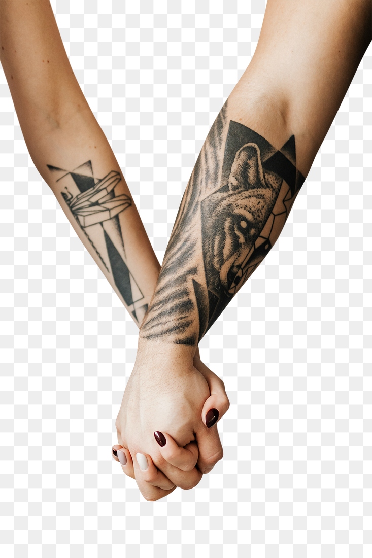 Couples holding hands transparent png | Premium PNG Sticker - rawpixel