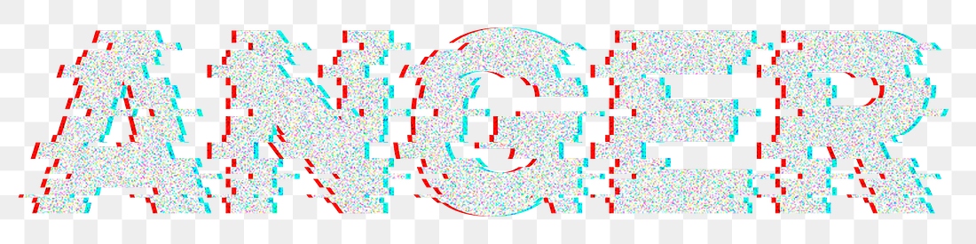 Gray blurred word ANGER typography | Premium PNG Sticker - rawpixel