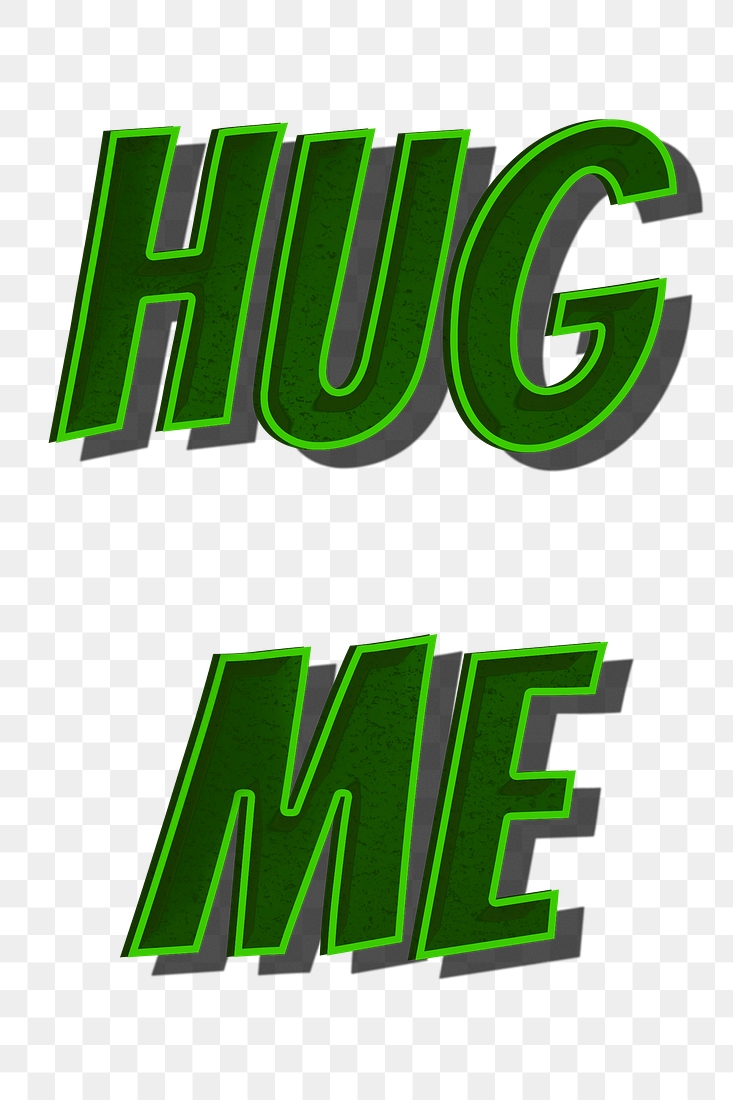 Hug me retro style png | Premium PNG Sticker - rawpixel