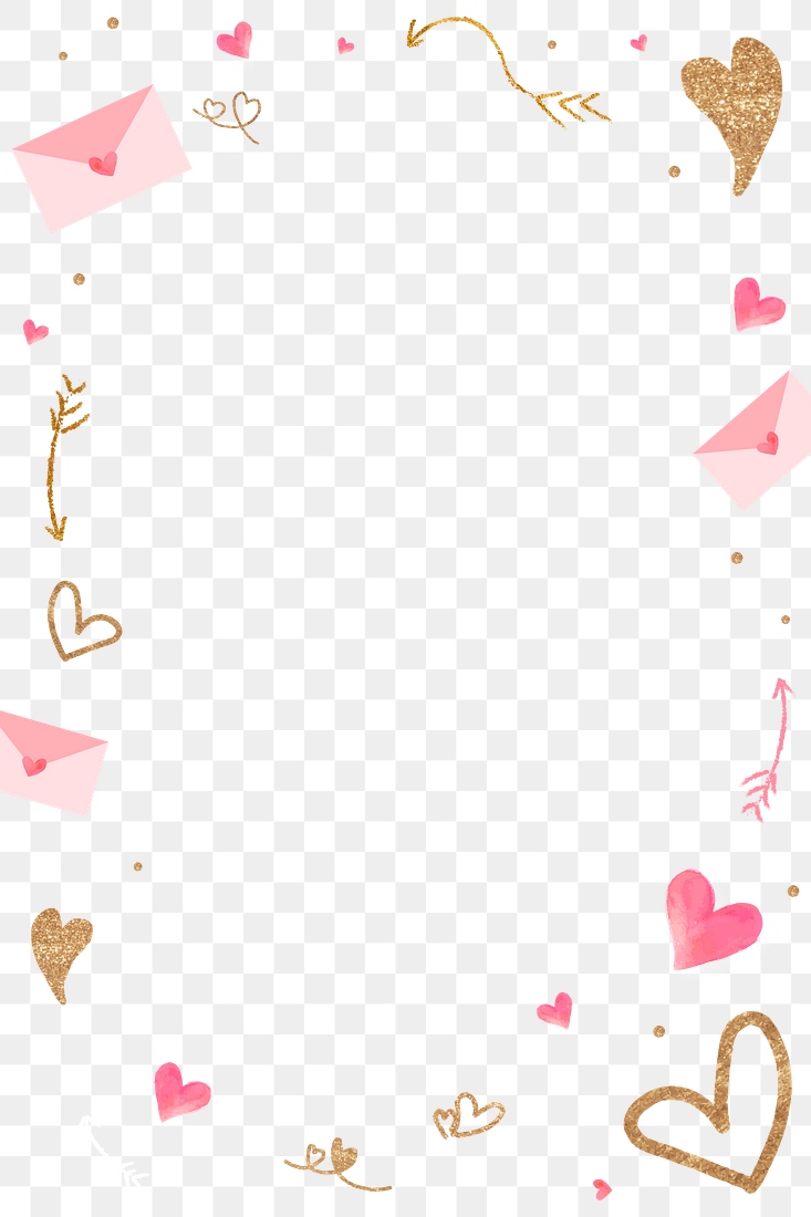 Valentine’s love letter frame png | Premium PNG - rawpixel