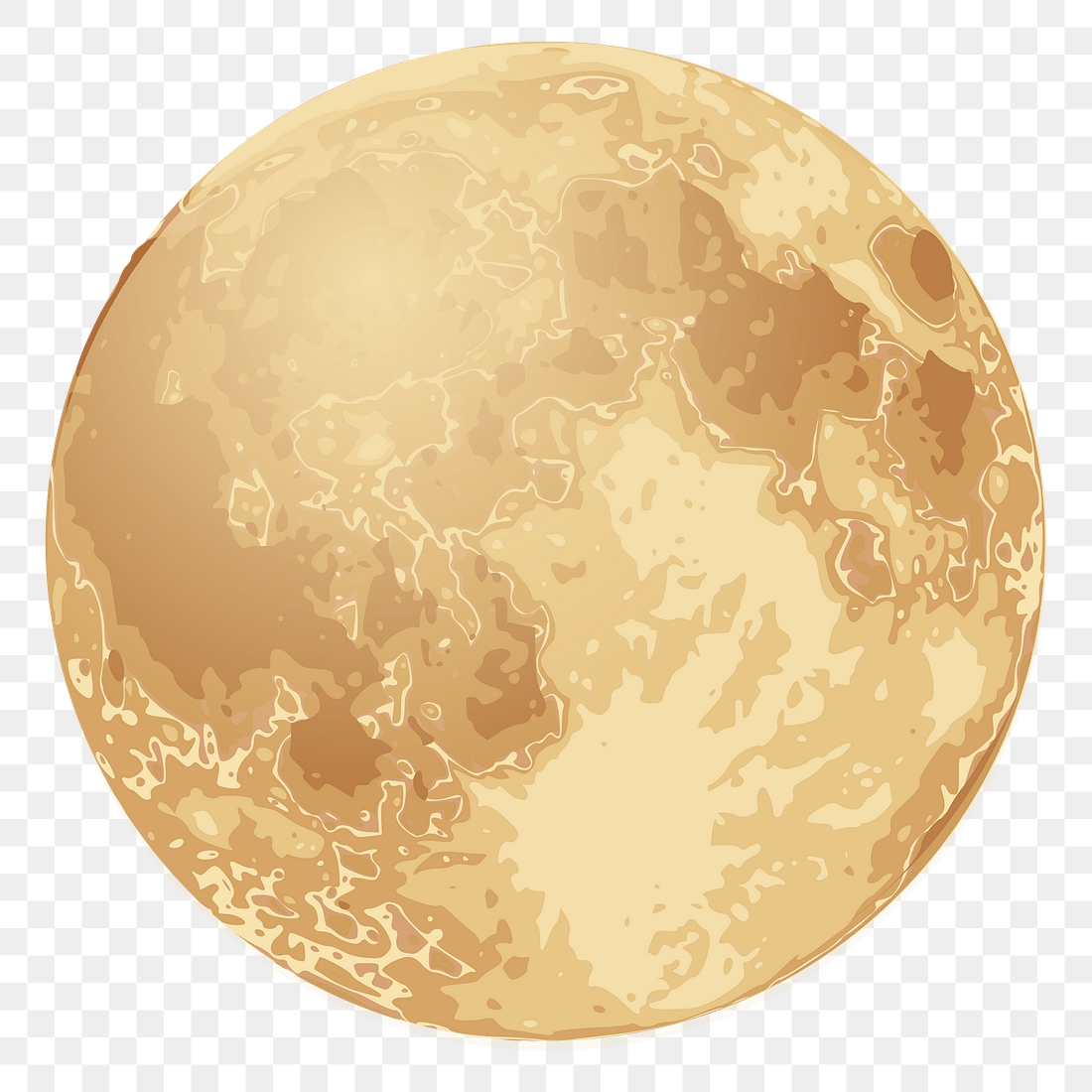 Moon png sticker, astronomy illustration | Free PNG - rawpixel