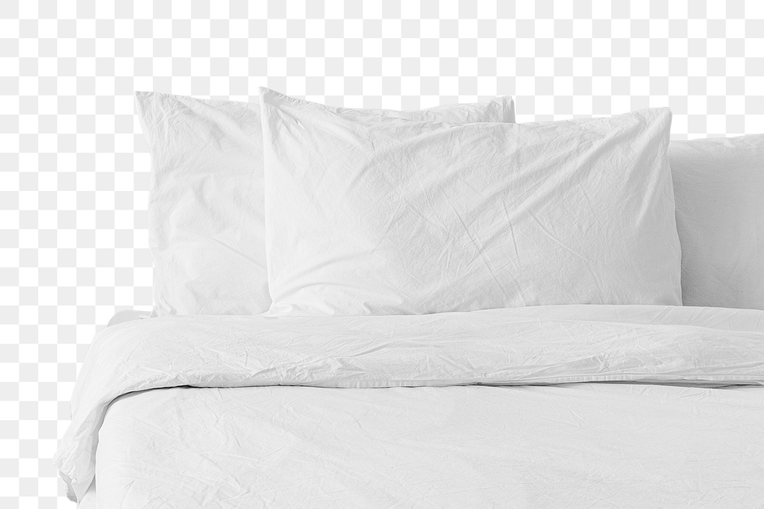 Off white bed linen mockup | Premium PNG - rawpixel