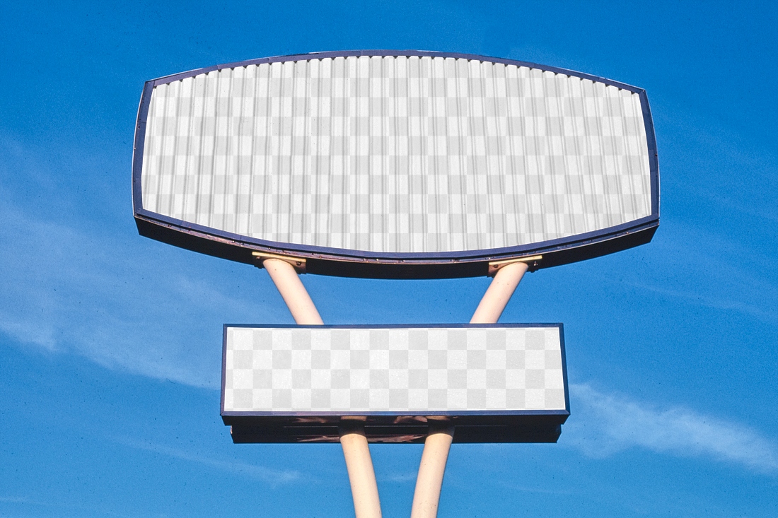 Signboard png mockup, remixed artworks | Premium PNG - rawpixel