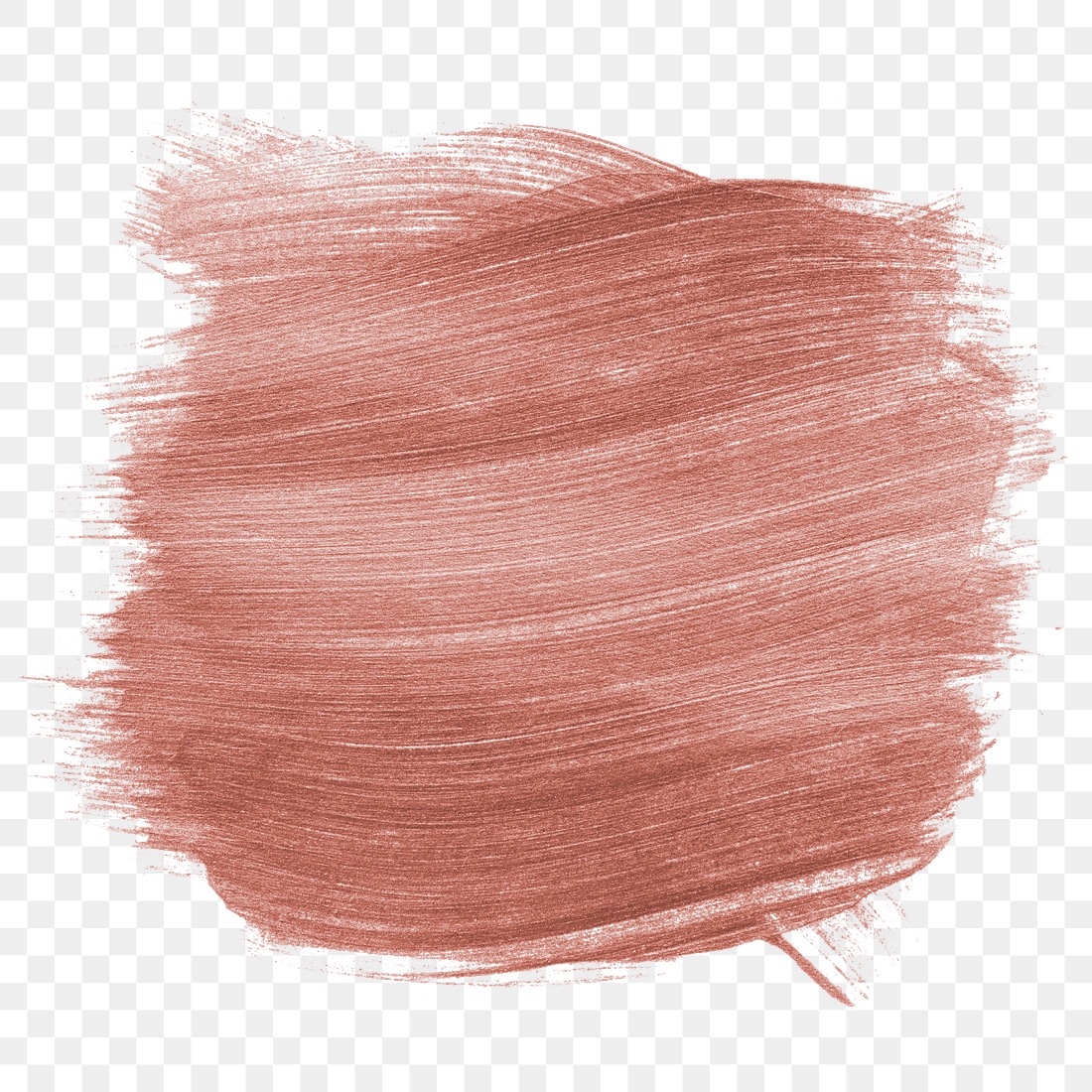 Shimmery metallic rose gold paint | Premium PNG Sticker - rawpixel