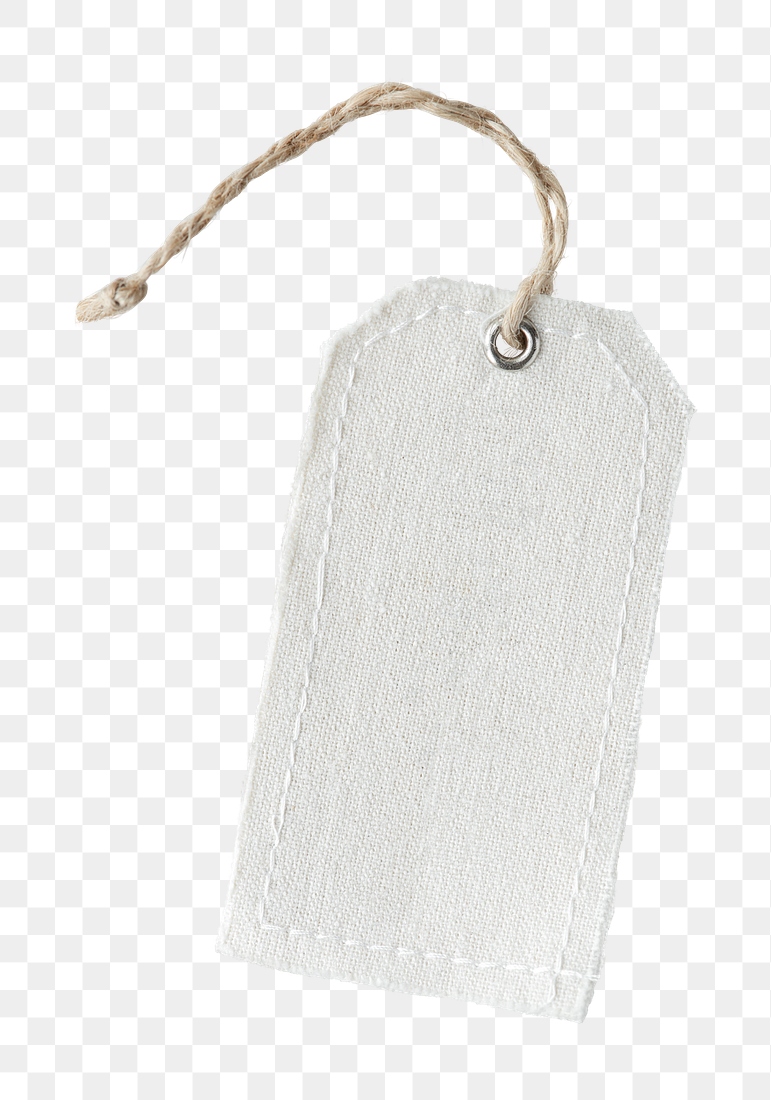 Natural cotton cloth label mockup | Premium PNG Sticker - rawpixel