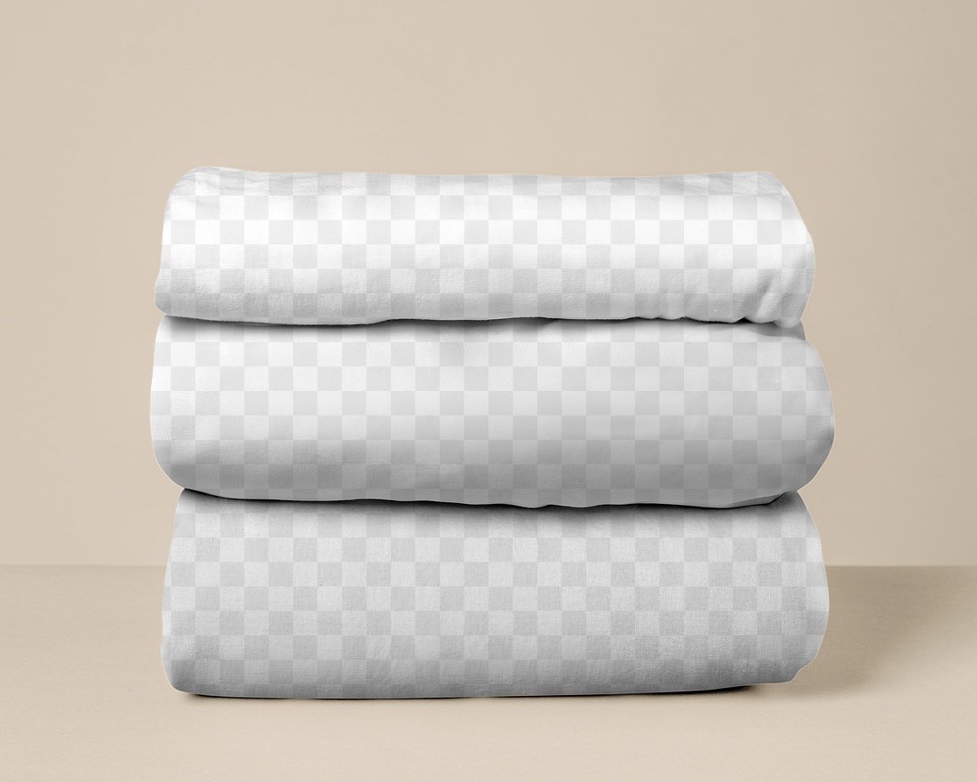 Bed linen png mockup transparent | Premium PNG - rawpixel