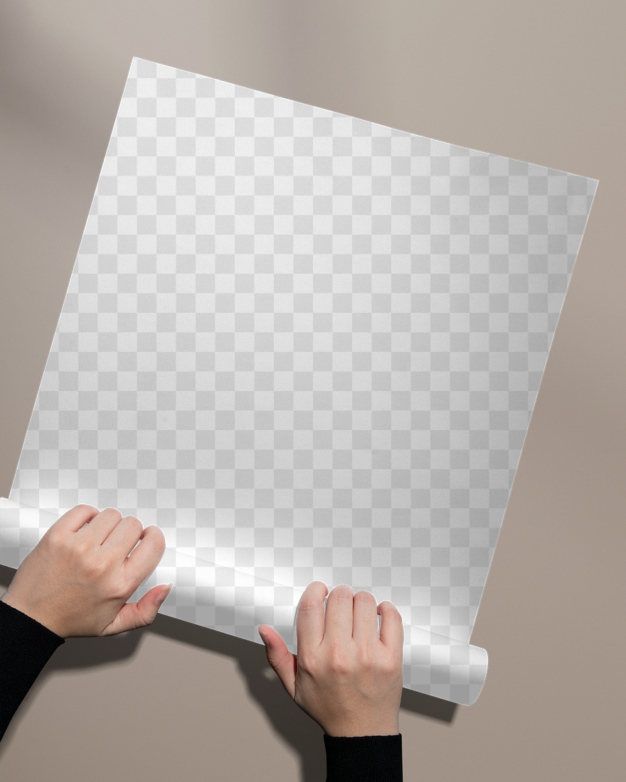 Poster png, stationery mockup, flat | Premium PNG - rawpixel