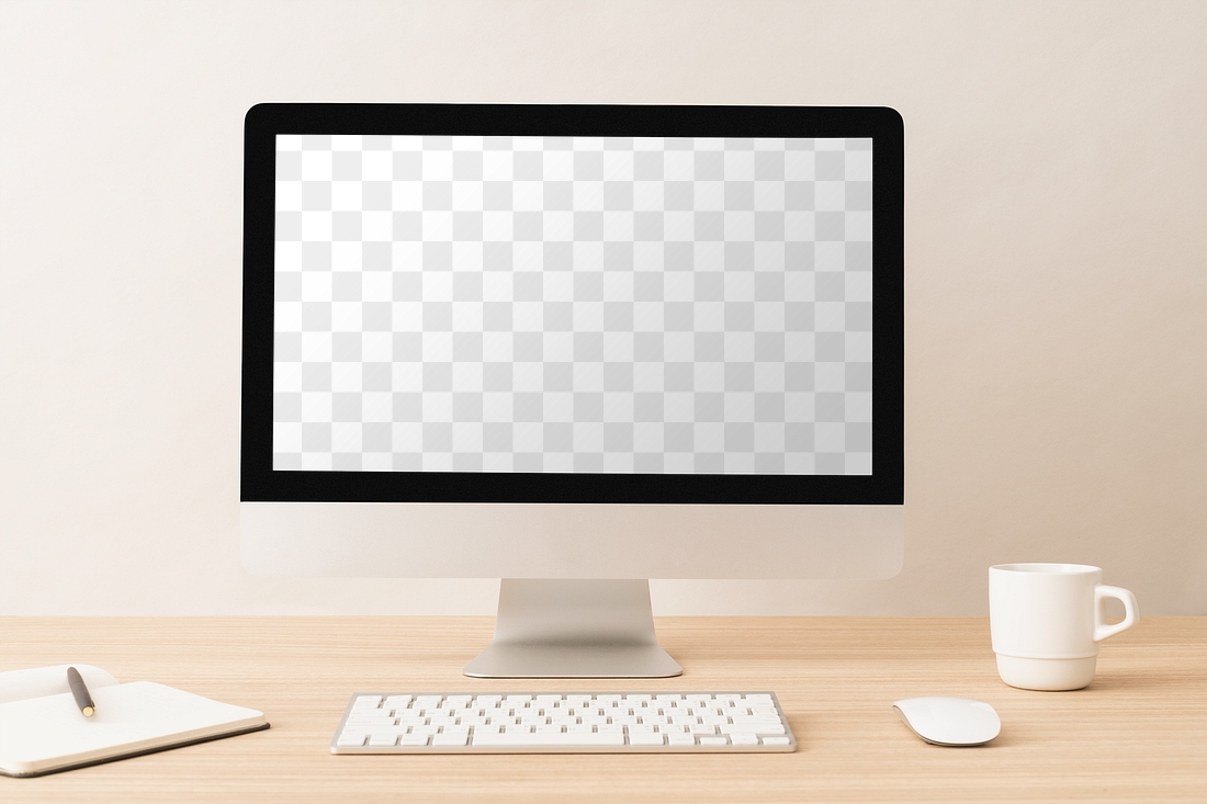 Computer png, transparent screen mockup, | Premium PNG - rawpixel