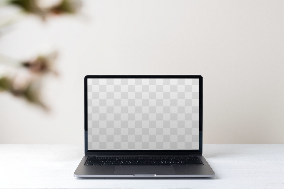 Transparent laptop screen png mockup, | Premium PNG - rawpixel