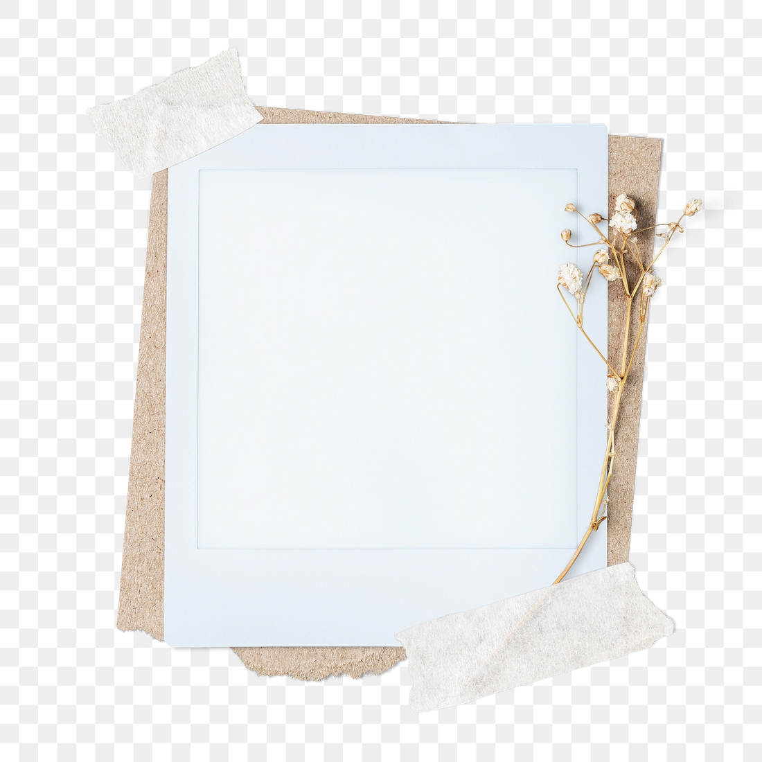 Instant Photo Png Frame, Dried | Free Png - Rawpixel