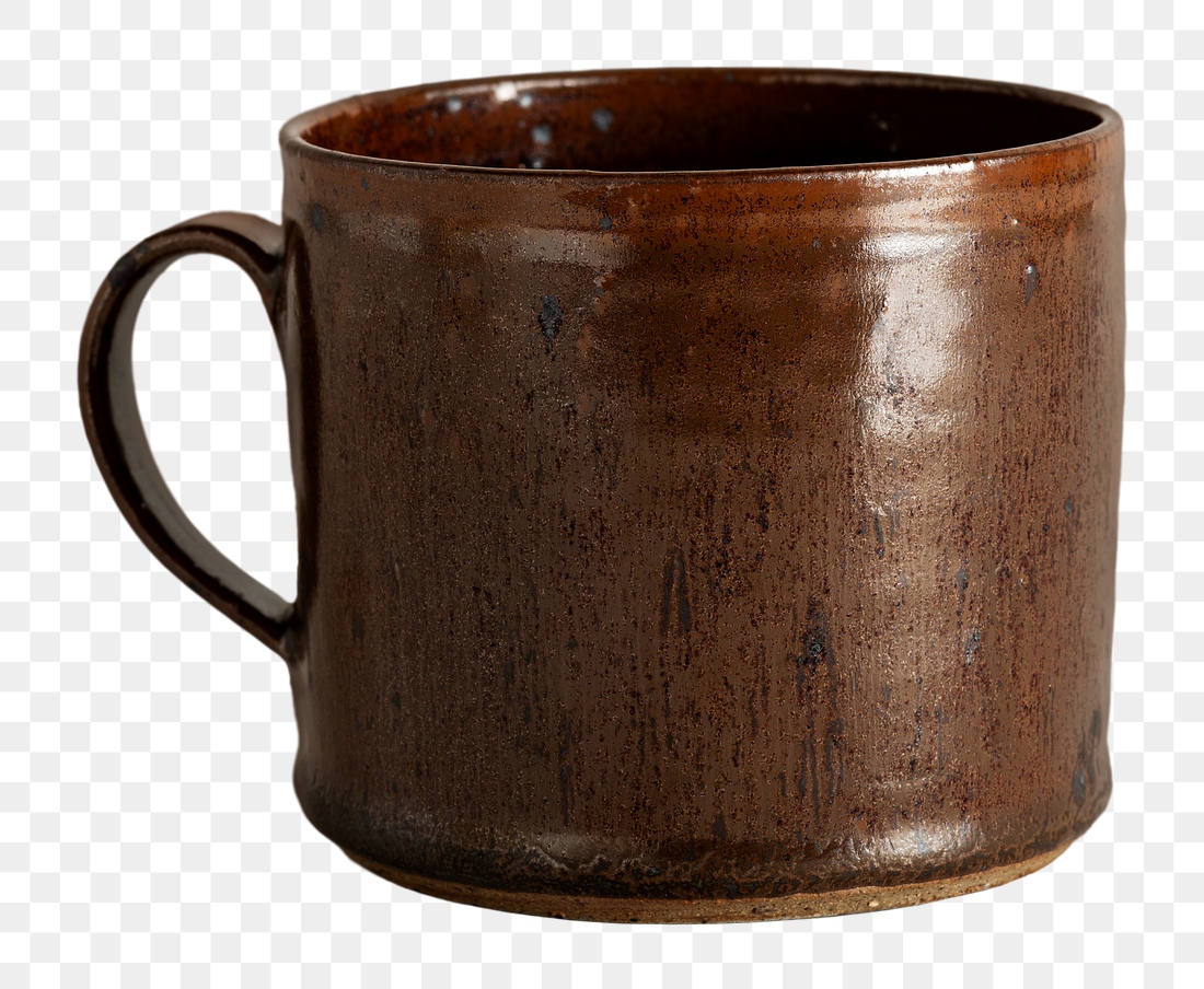 Rustic brown coffee mug mockup | Premium PNG Sticker - rawpixel