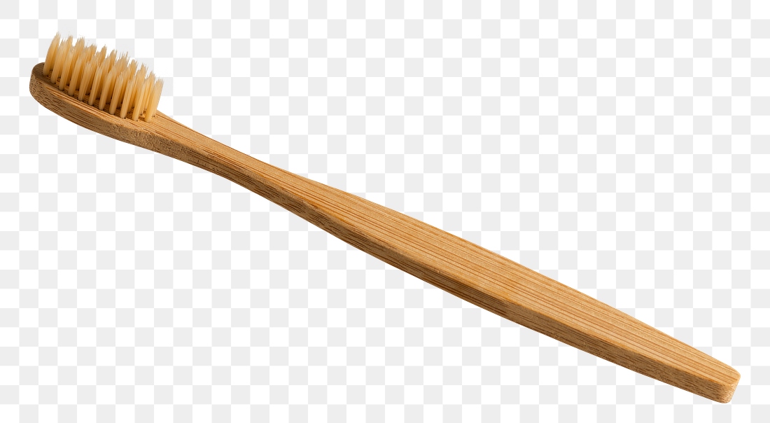 Natural bamboo toothbrush design element | Premium PNG Sticker - rawpixel