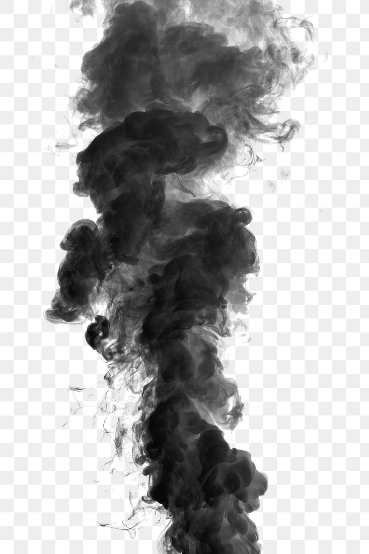Black smoke effect design element | Premium PNG Sticker - rawpixel
