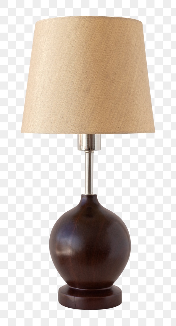 Retro decorative table lamp design | Premium PNG - rawpixel