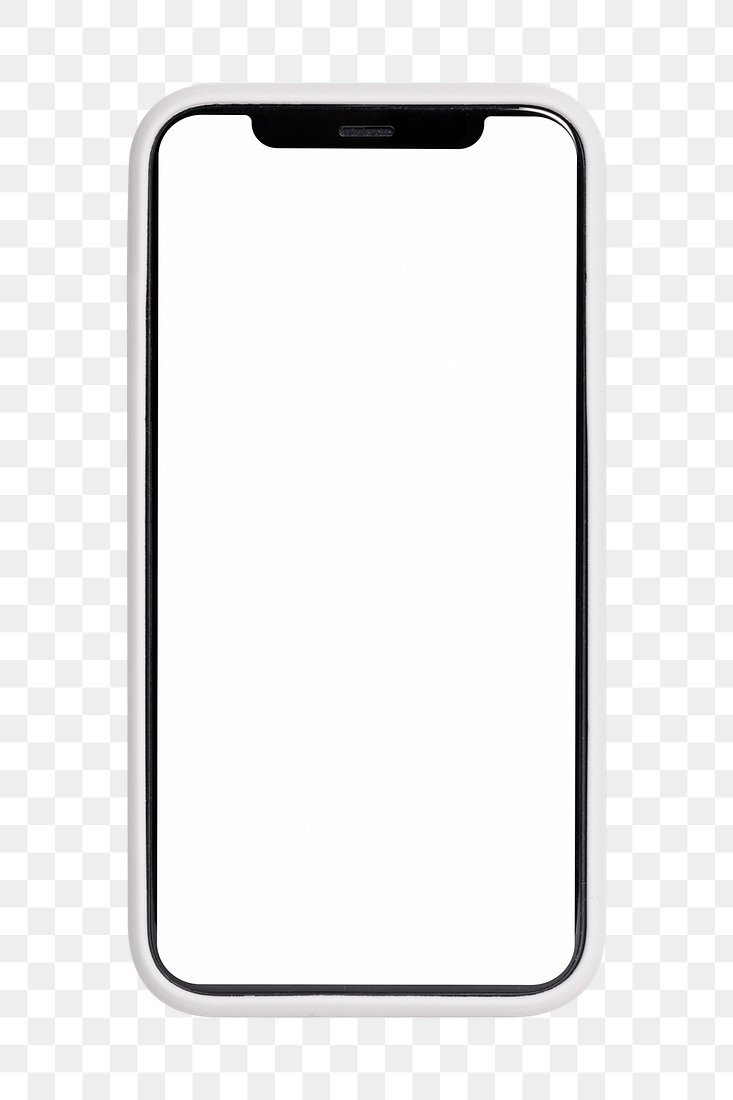 Mobile phone screen png mockup | Premium PNG Sticker - rawpixel
