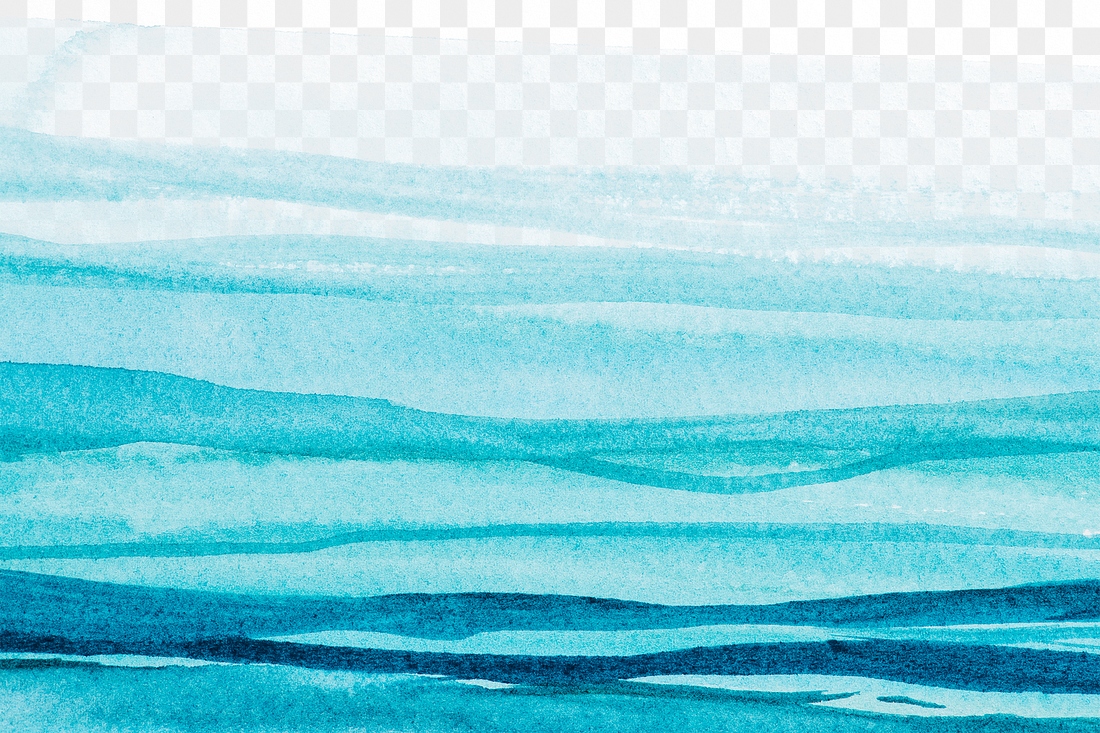 Ombre blue watercolor background png | Premium PNG - rawpixel