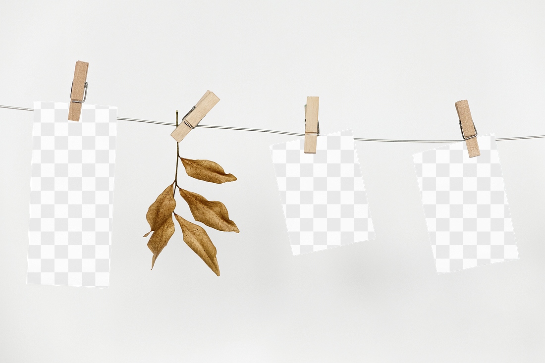 Papers mockup png hanging rope | Premium PNG - rawpixel