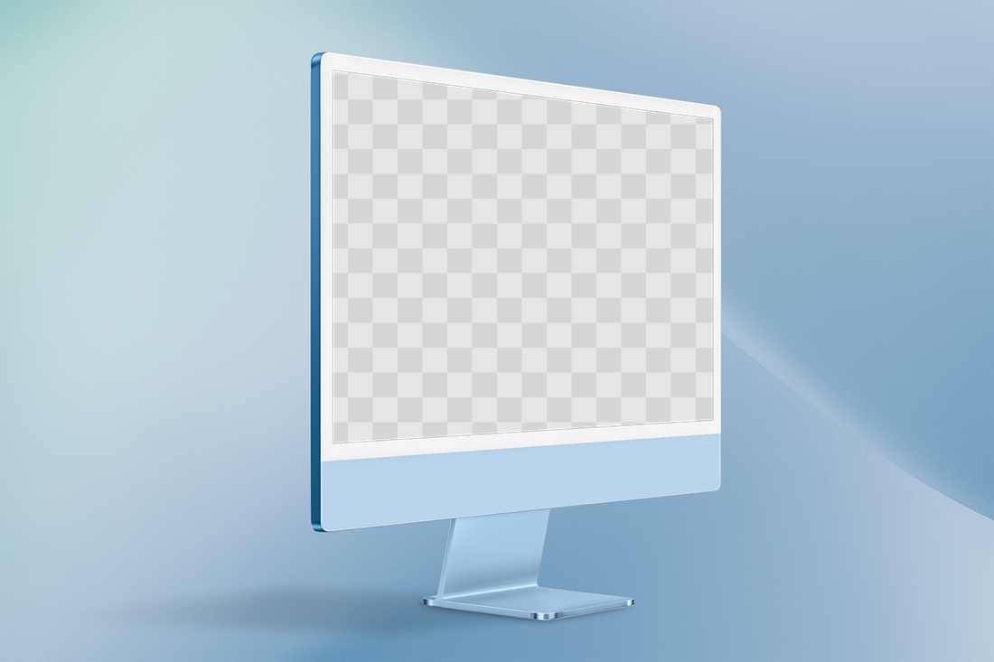 Computer screen png mockup purple | Premium PNG - rawpixel