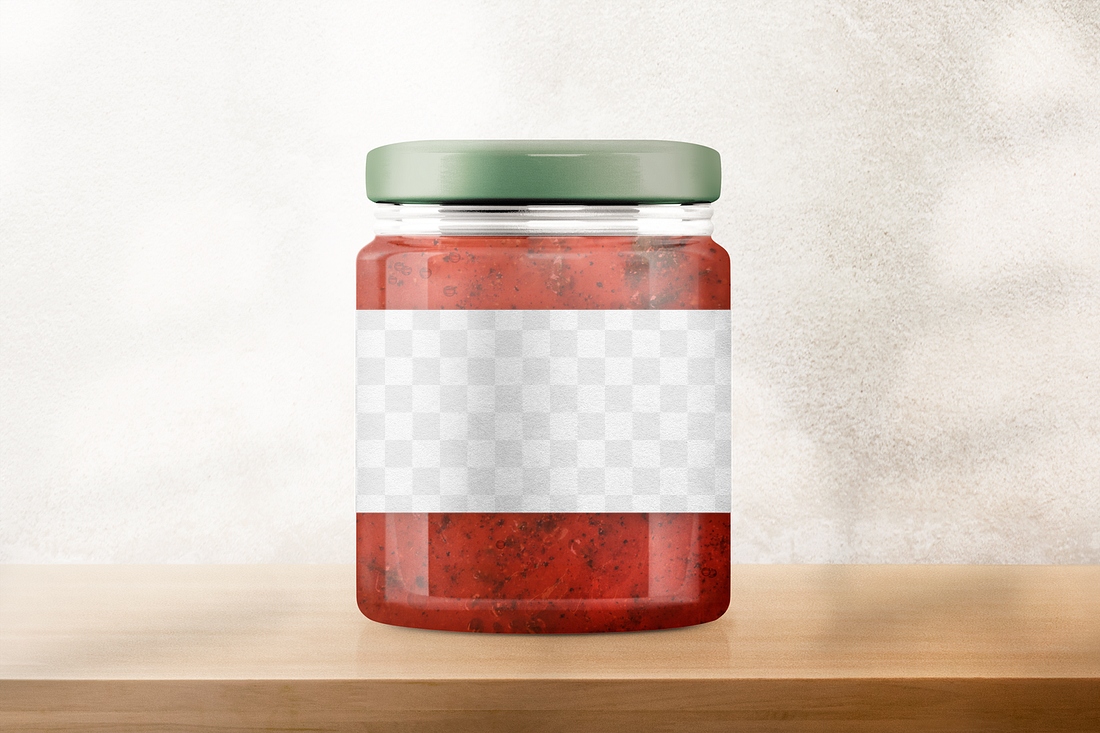 Label png mockup, glass jar | Premium PNG - rawpixel