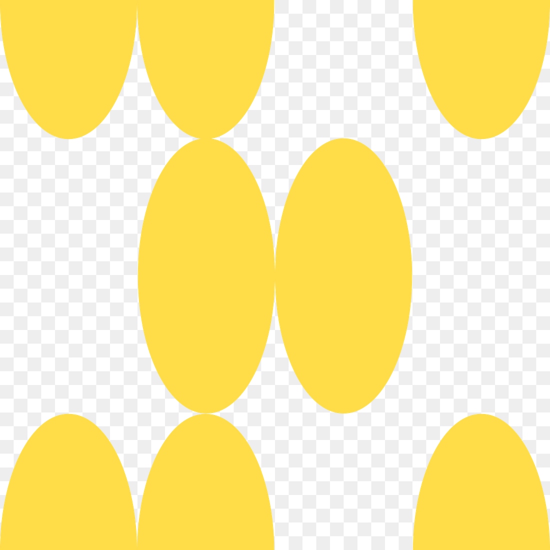 Yellow retro png pattern, transparent | Premium PNG - rawpixel