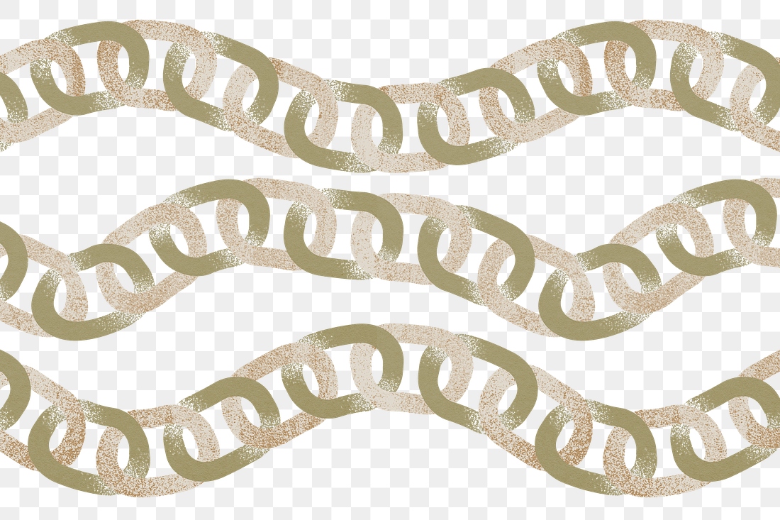 Abstract chain png pattern, transparent | Premium PNG - rawpixel
