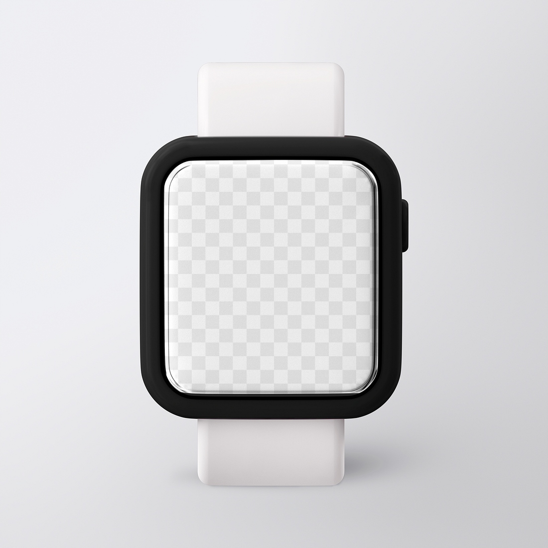 Smartwatch screen png mockup, 3D | Premium PNG - rawpixel
