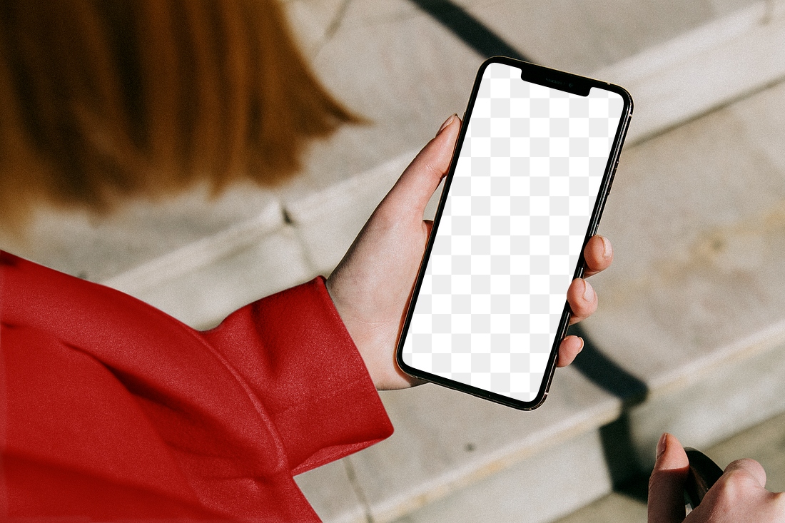 Phone screen png mockup, digital | Premium PNG - rawpixel
