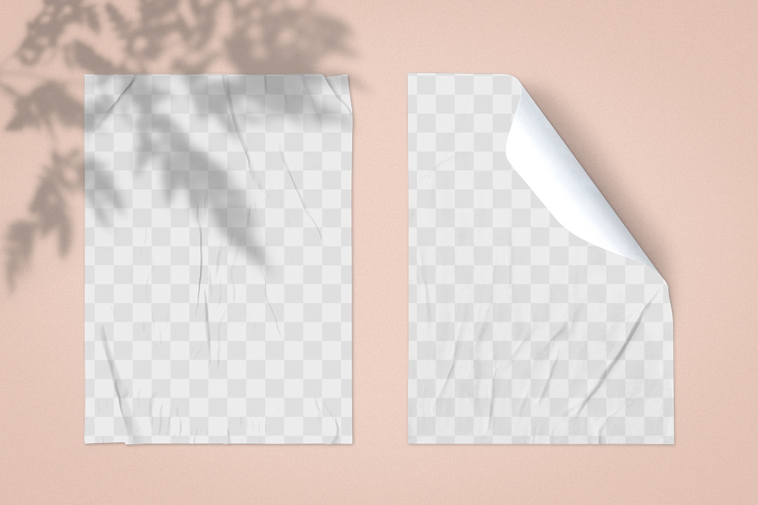 Poster png mockup wall, transparent | Premium PNG - rawpixel