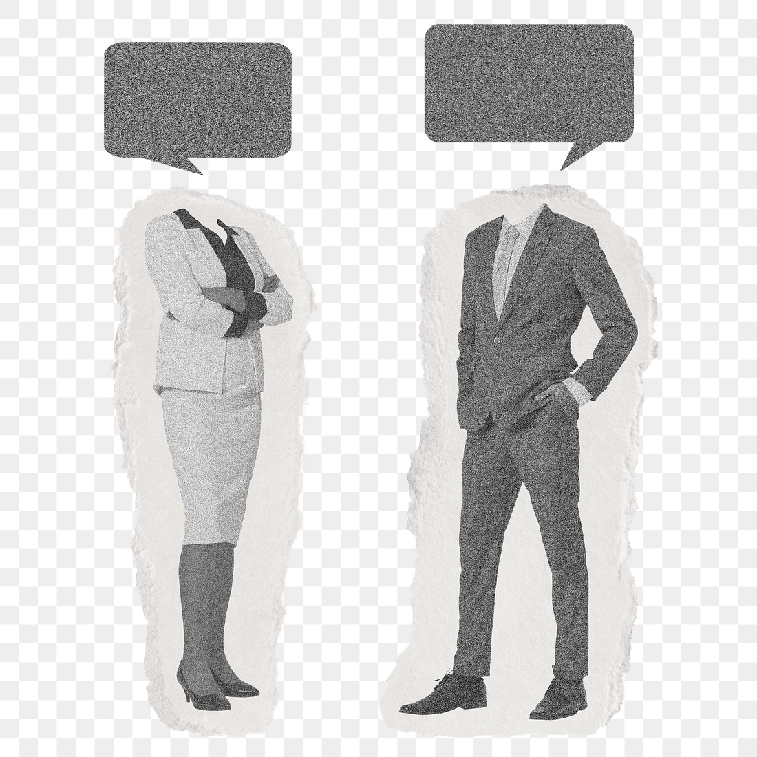 Business people speech bubble png | Premium PNG - rawpixel