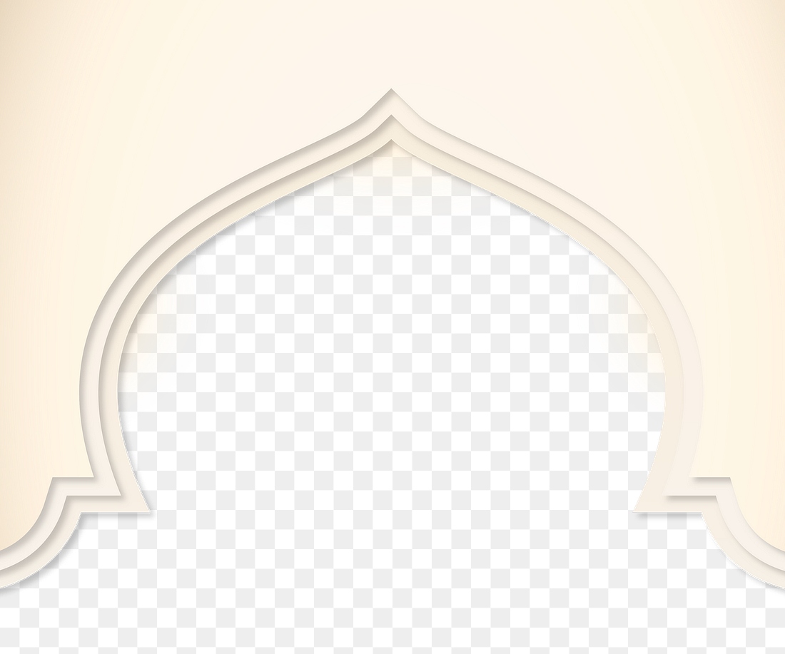 Beige mosque frame transparent png | Premium PNG - rawpixel