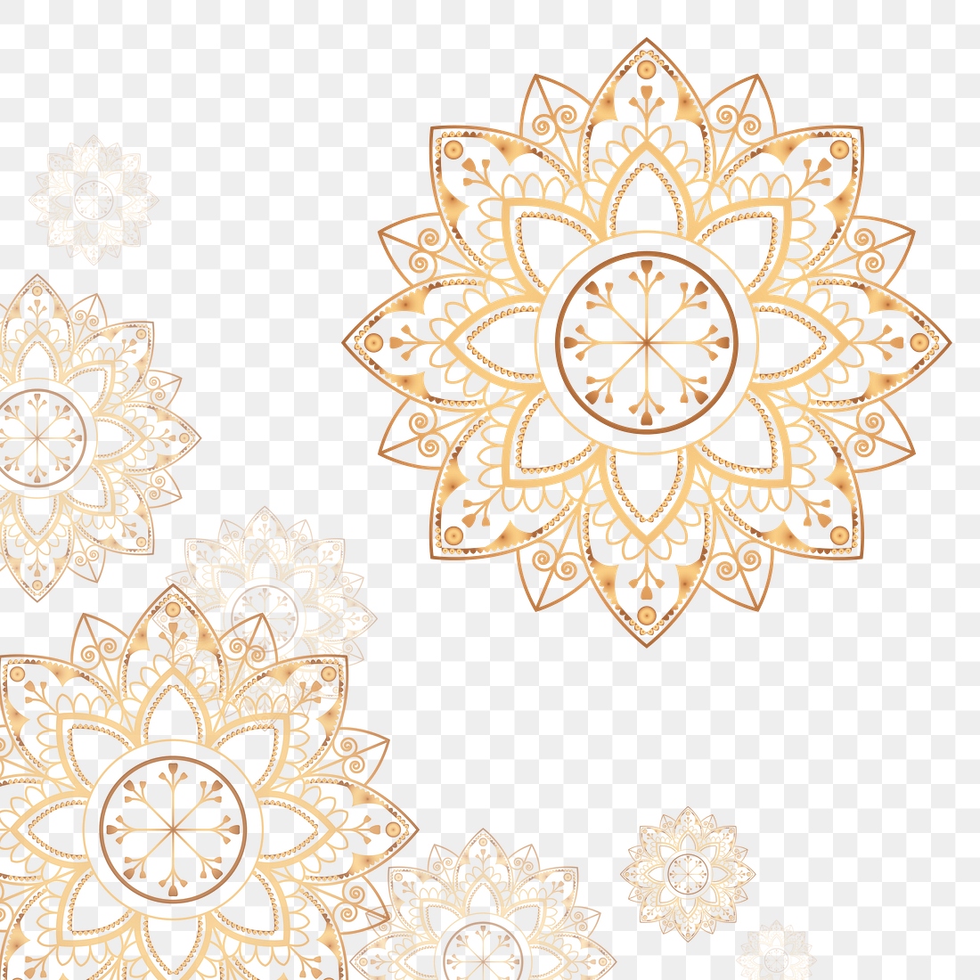 Colorful arabesque patterned design element | Premium PNG - rawpixel
