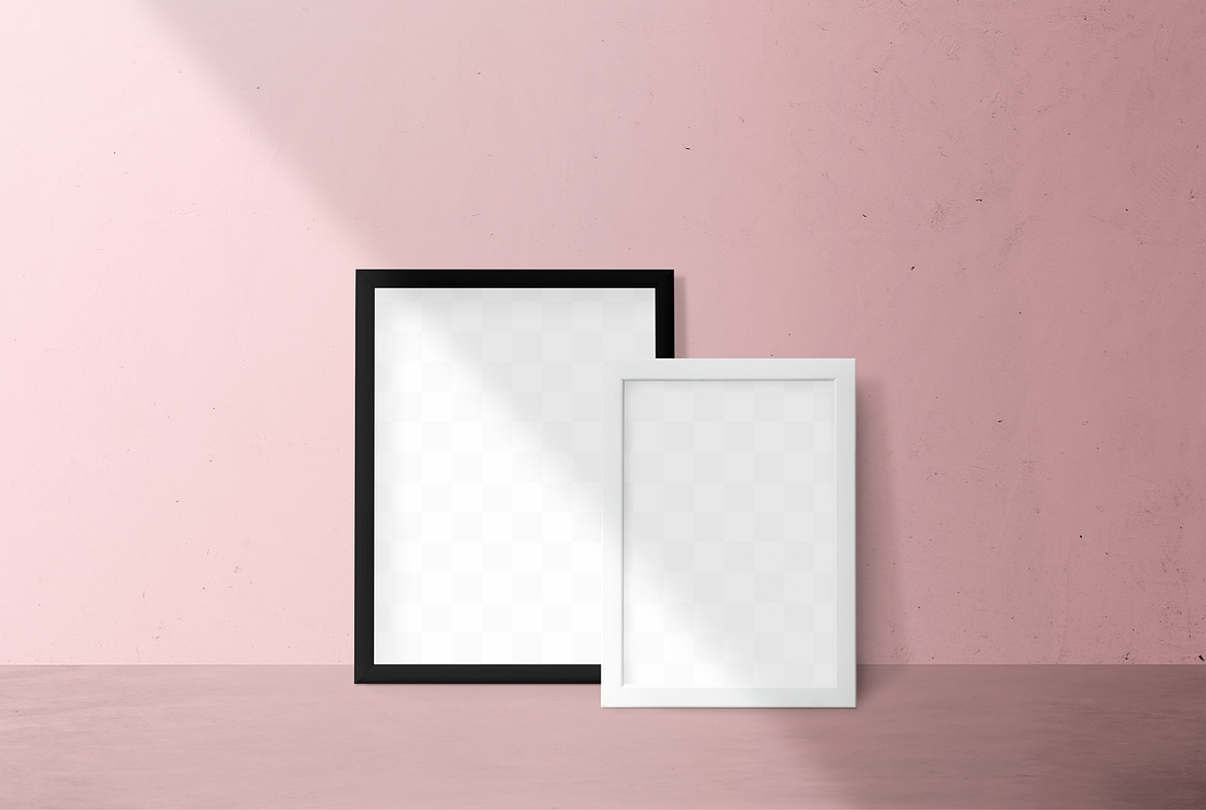 Black and white picture frame | Premium PNG - rawpixel