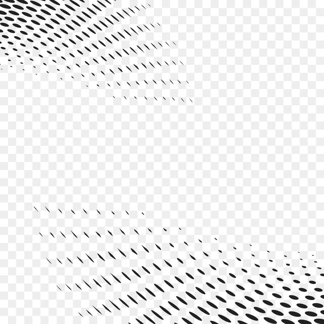 Black halftone dots design element | Premium PNG Sticker - rawpixel