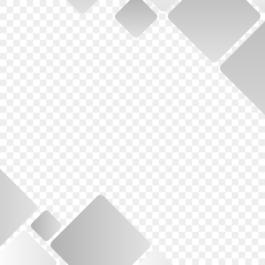 Gray geometric template design element | Free PNG - rawpixel