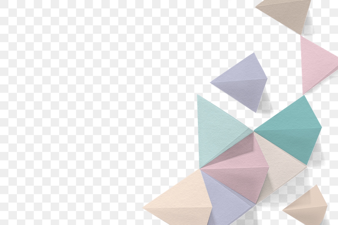 Pastel geometric template design element | Premium PNG - rawpixel