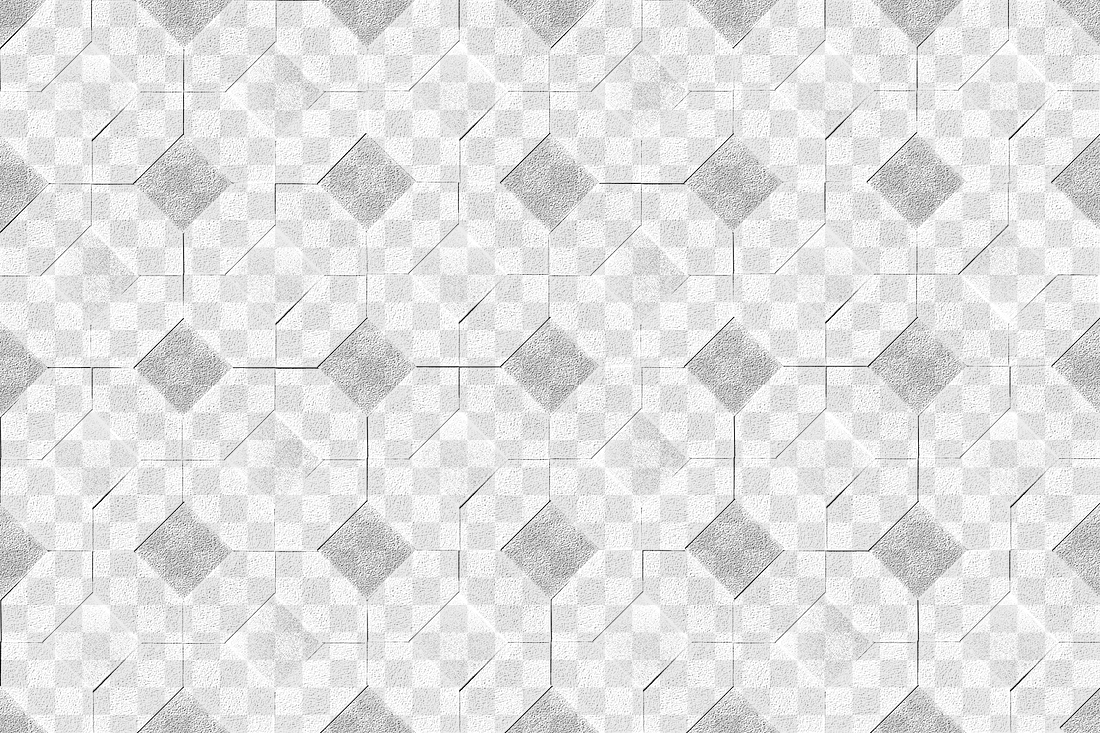 3D gray square diamond patterned | Premium PNG - rawpixel