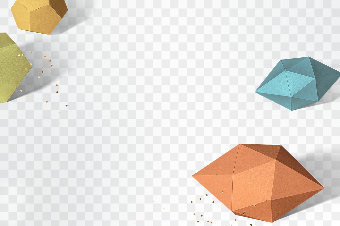 3D colorful elongated hexagonal bipyramid | Premium PNG - rawpixel