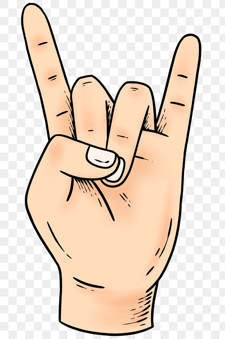 I love you hand sign | Premium PNG Sticker - rawpixel