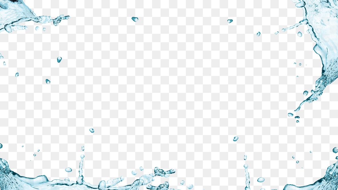 Water splashing frame design element | Premium PNG - rawpixel