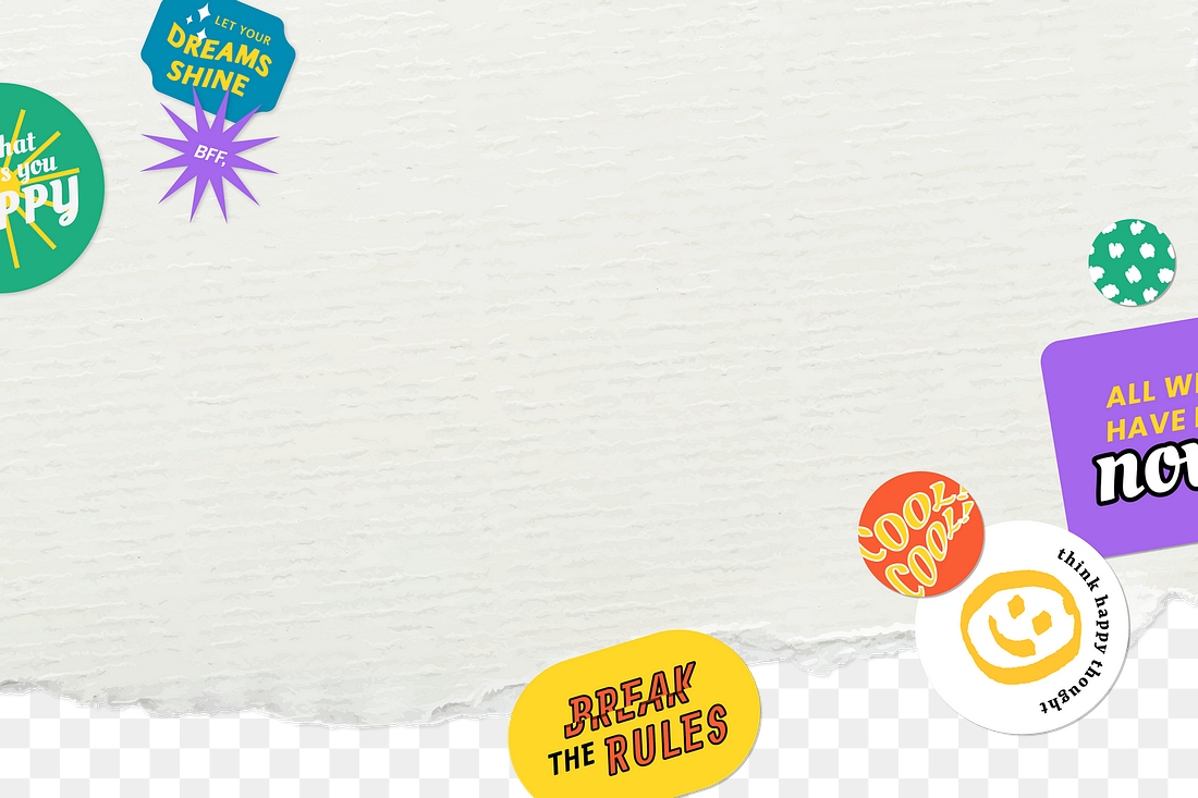 Png word sticker corner border | Premium PNG - rawpixel