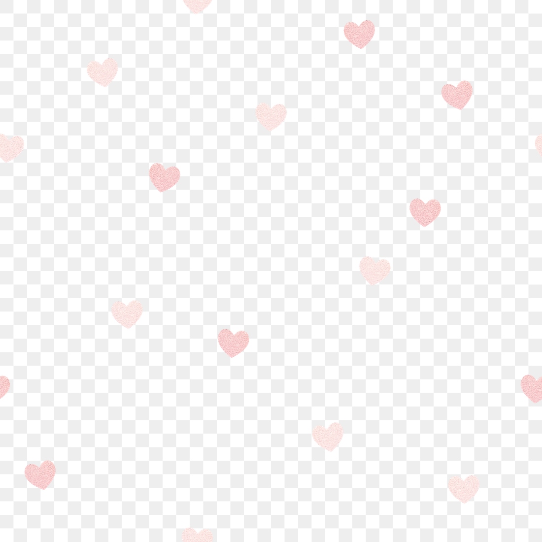 Seamless pink heart pattern design | Premium PNG - rawpixel